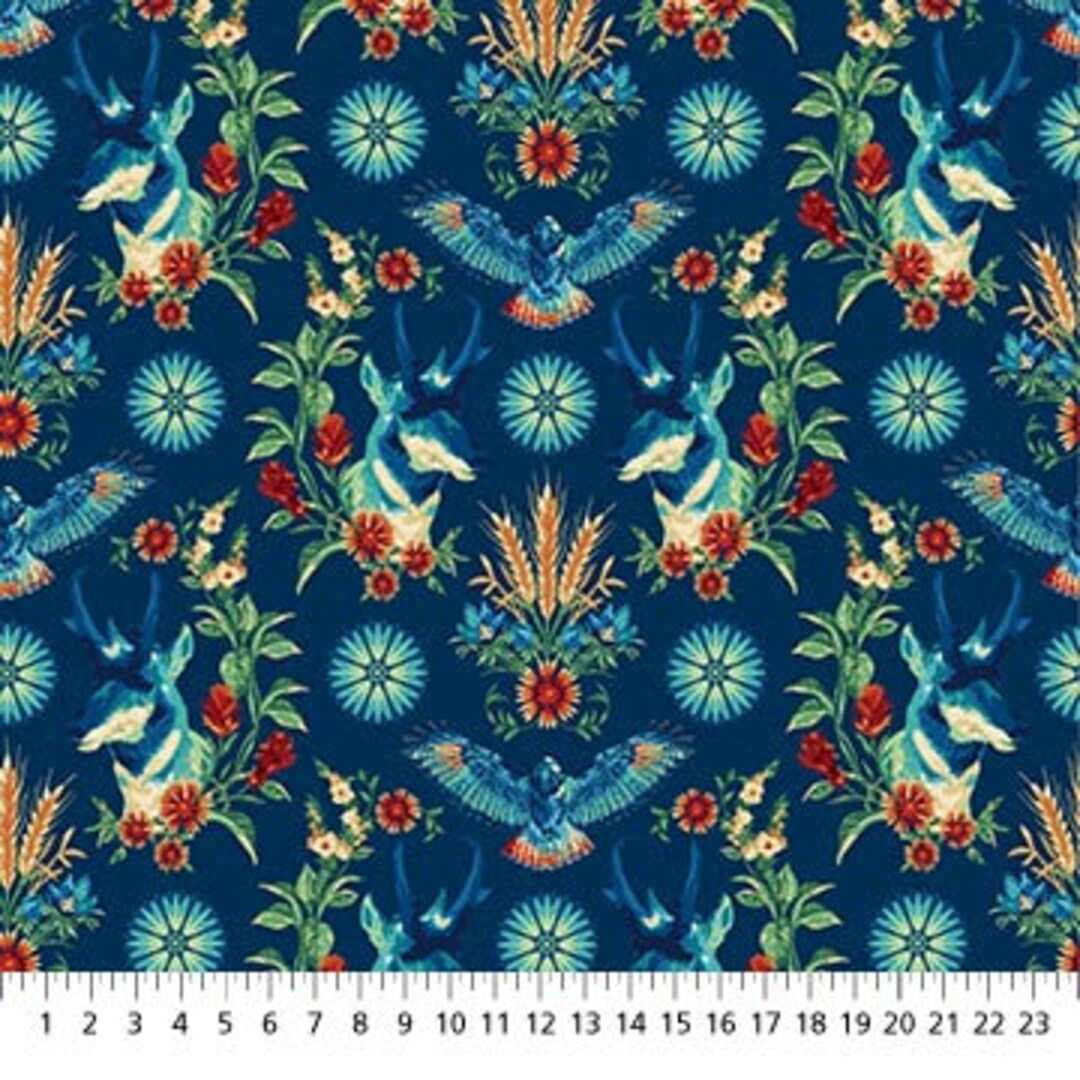 Prairie Meadow by Brett Lewis for Northcott Fabric by the Half Yard 21A ...