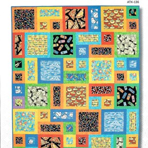 All About Me by Atkinson Designs Personalized Strip Pieced Fat Quarter ...