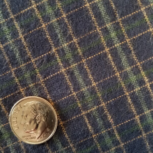 Plaid Flannel Fabric - Etsy