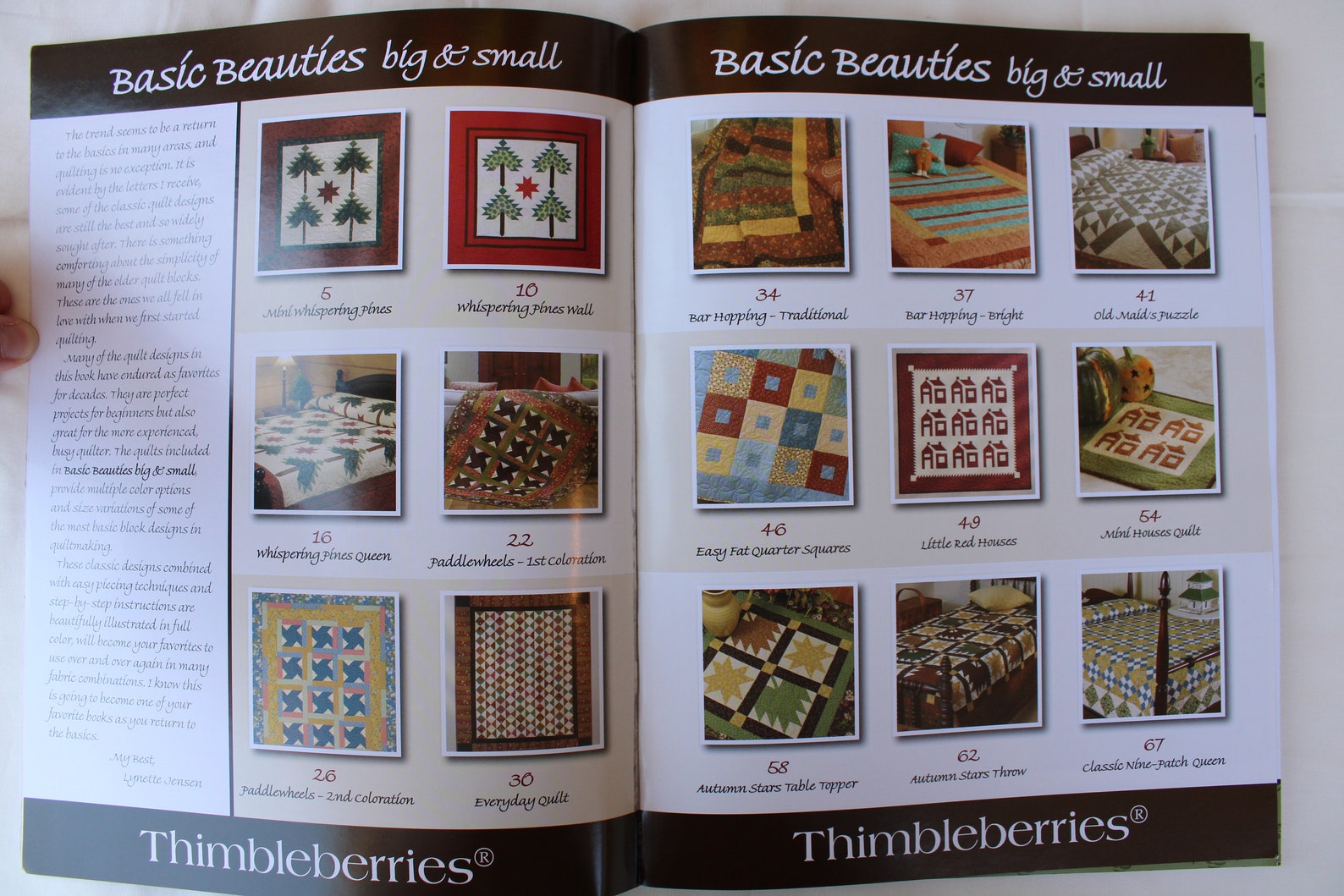 Basic Beauties Big and Small Lynette Jensen for Thimbleberries - Etsy