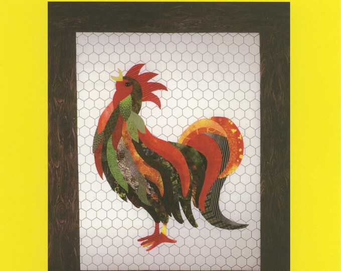 That Radical Rooster Rock by Florine Johnson Designs - Etsy