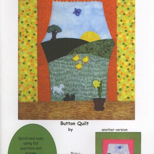 Spring Window Button Quilt Pattern by Mouse Blankets - Etsy