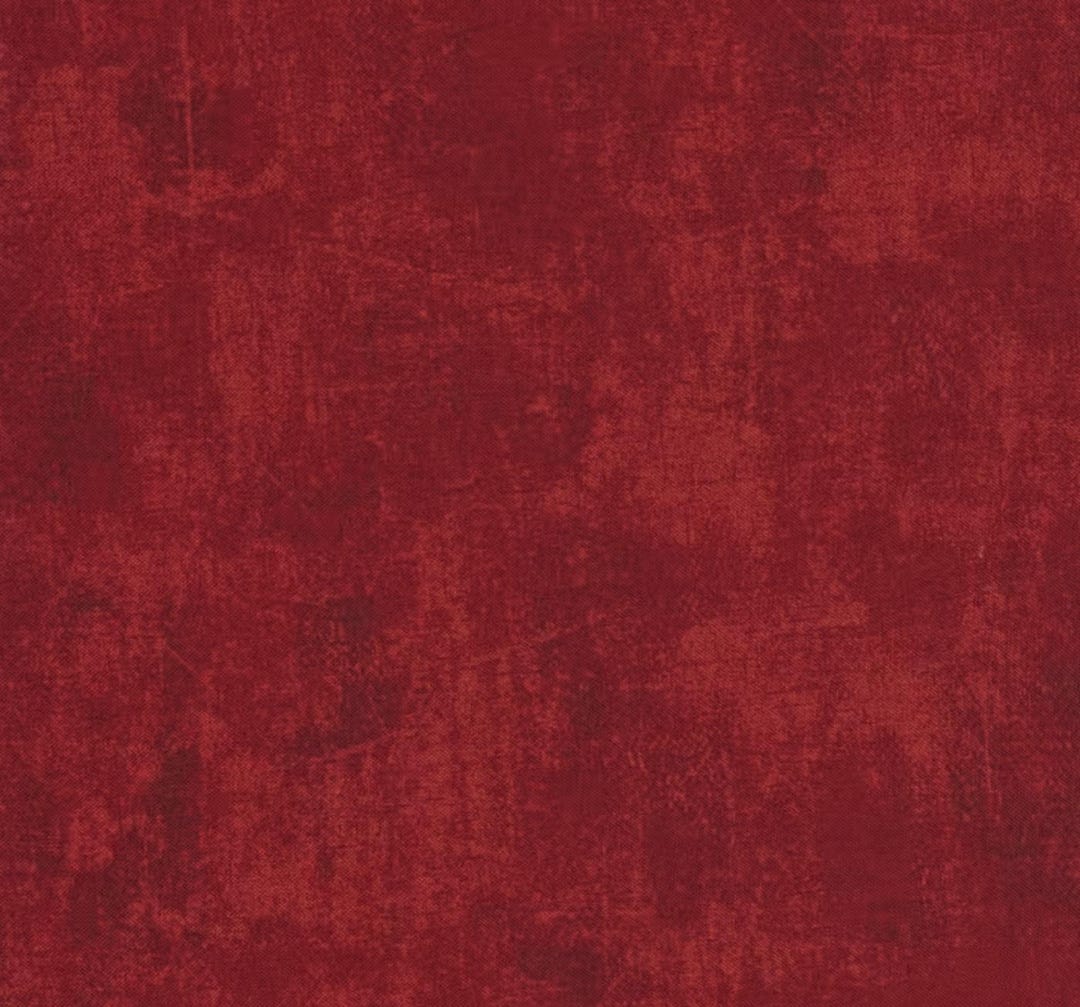 Canvas by Northcott Merlot Red Canvas Texture Blender Fabric by the ...