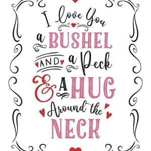 Falling in Love Panel by Riley Blake Fabric Panel 37 X 44 - Etsy