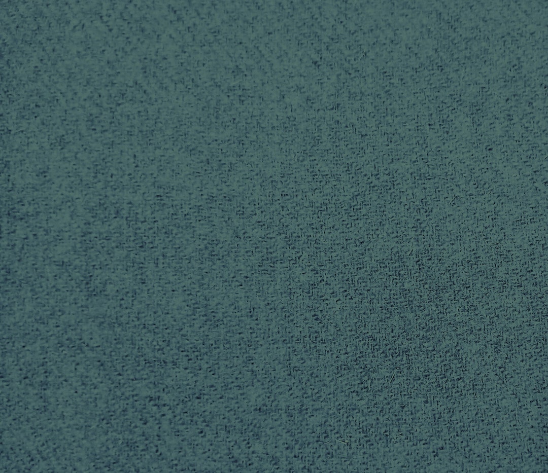 Dark Teal 100% Wool by Moda Fabrics 55'' Wide by the Half Yard - Etsy