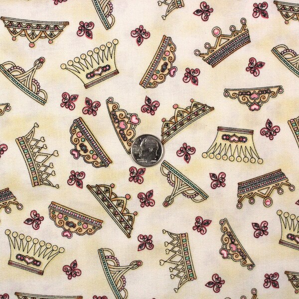 Royal Crown Fabric by the Yard - Etsy