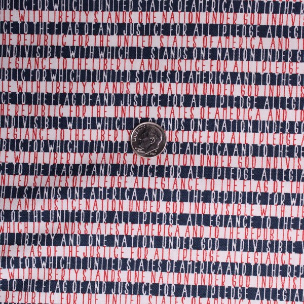 Moda Red White and Blue Fabric - Etsy