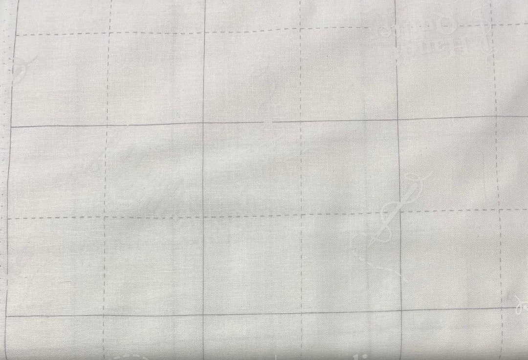 Cream Grid by Handi Quilter Fabric by the Half Yard - Etsy