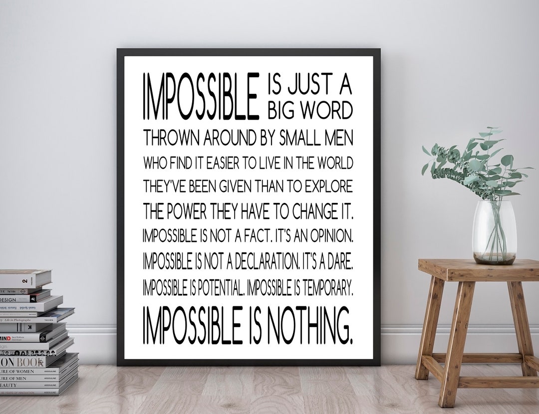 Impossible is Nothing - Muhammad Ali Speech | Unframed | Ali Boxing ...