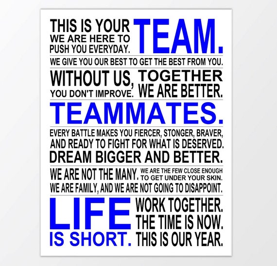 Without Teamwork Quote