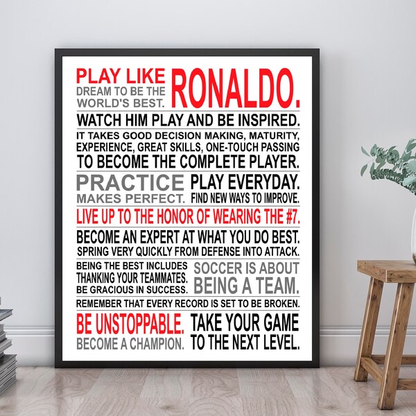 Cr7 - Etsy