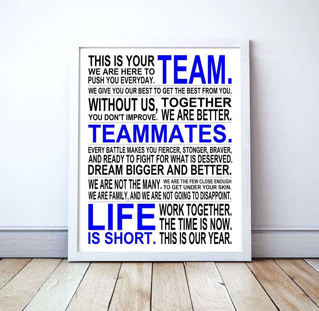 Without Teamwork Quote
