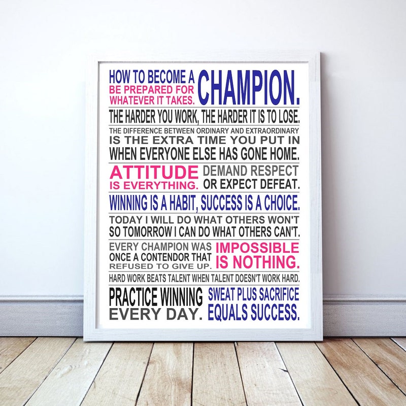 Motivational Poster - Etsy