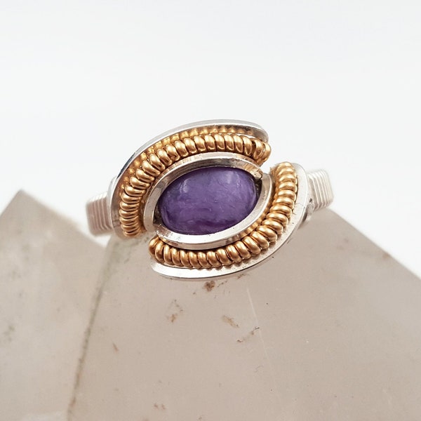 Wire Wrapped Ring - Etsy