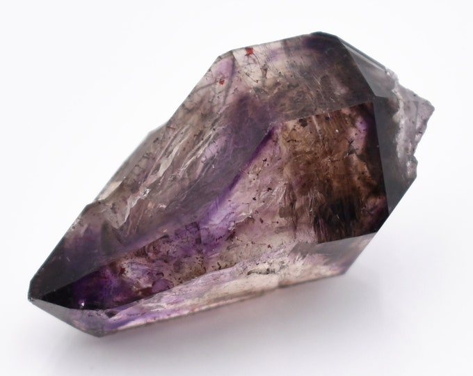 Enhydro Amethyst Crystal 25.6g From Zambia // African Smoky Phantom ...