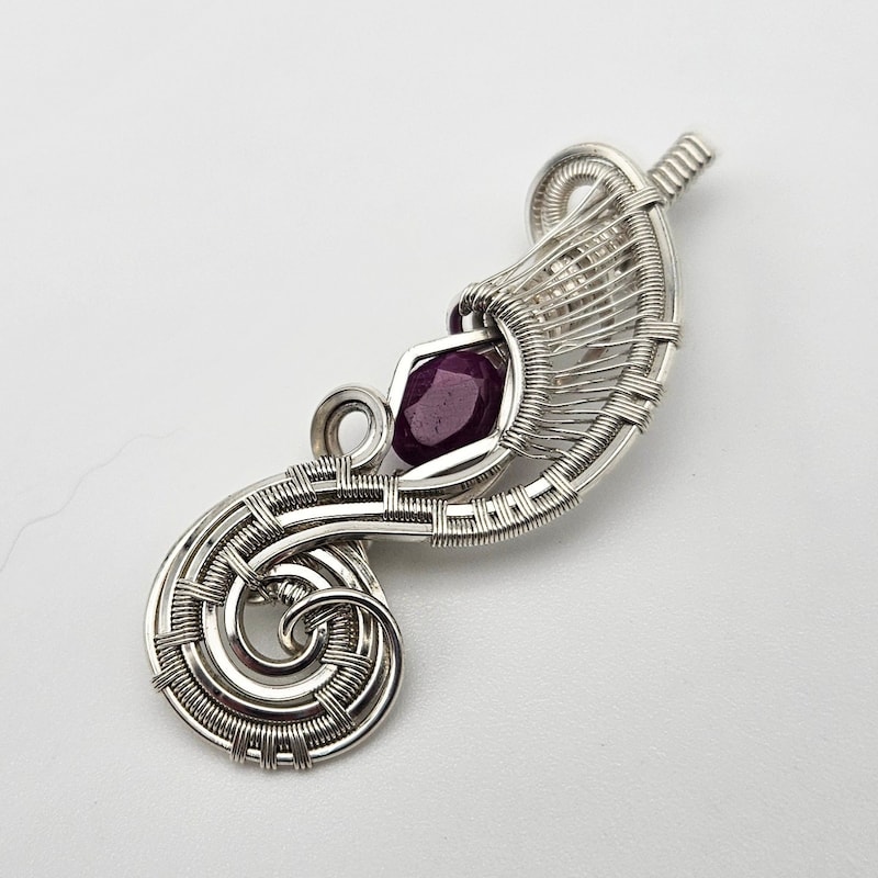 Wire Wrapped Brooch - Etsy