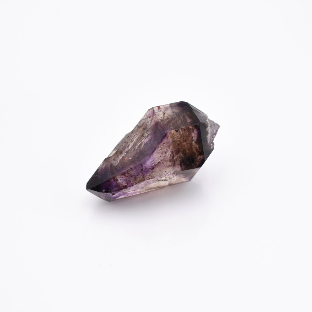 Enhydro Amethyst Crystal 25.6g From Zambia // African Smoky Phantom ...