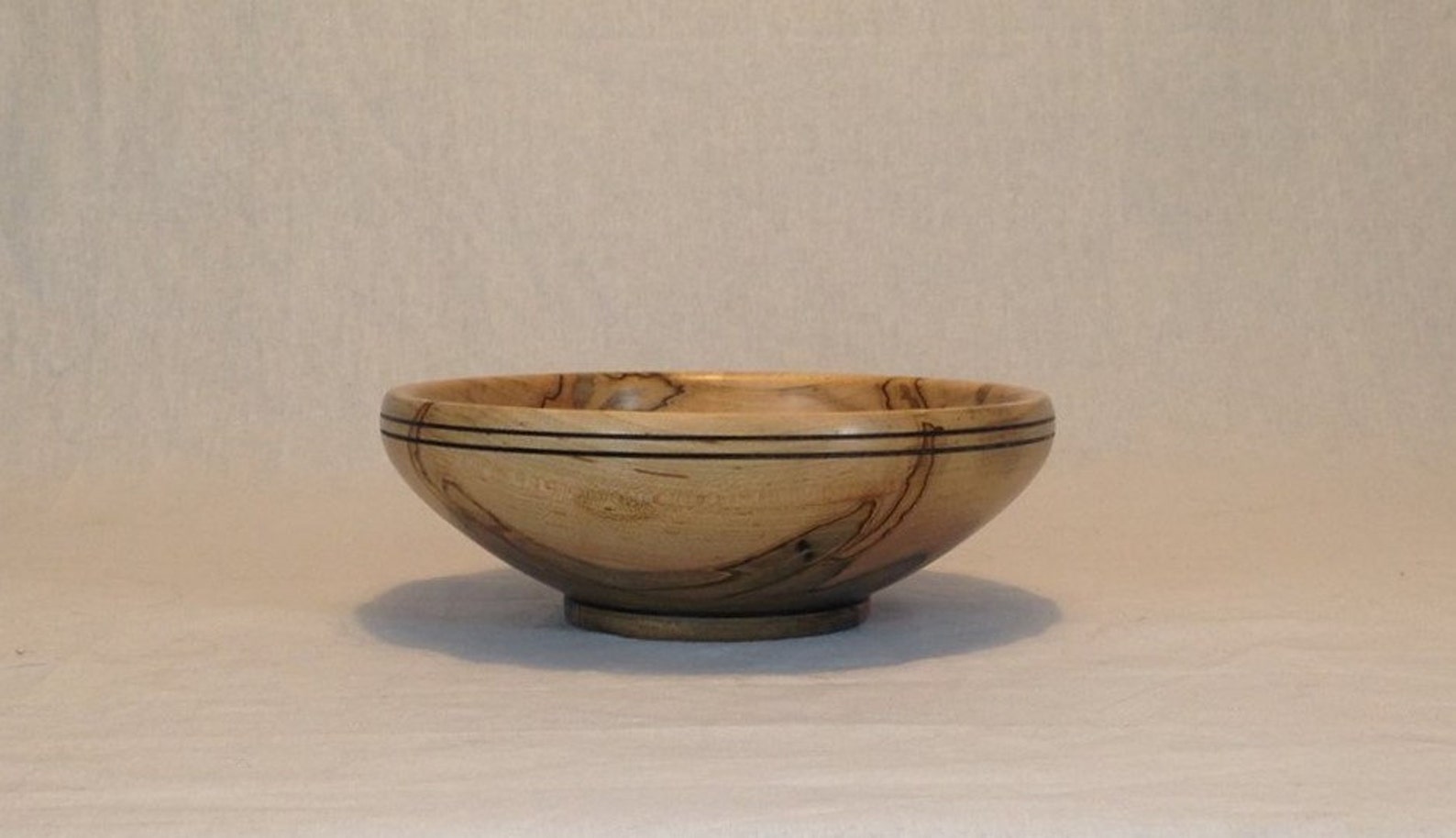 Hand Turned Ambrosia Maple Bowl - Etsy