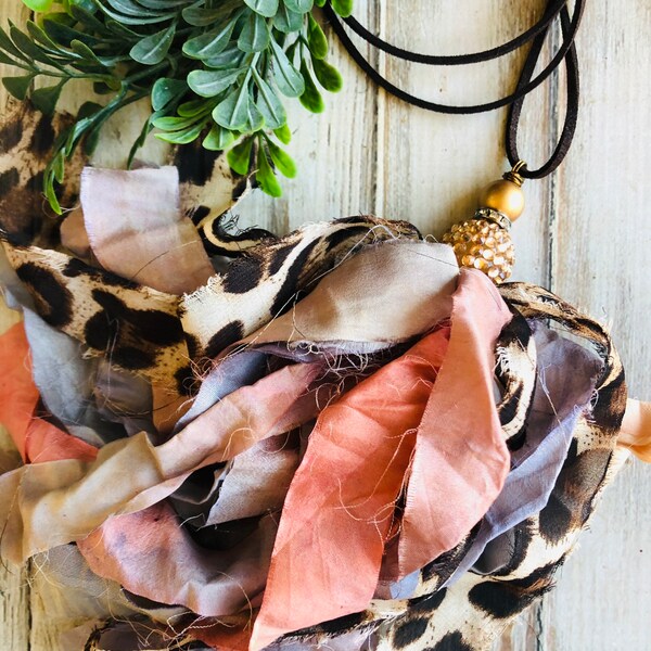 Rust Color Necklace - Etsy