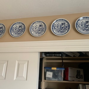 Personalized Delft Blue Birth Plate | Handcrafted Dutch Keepsake - Etsy