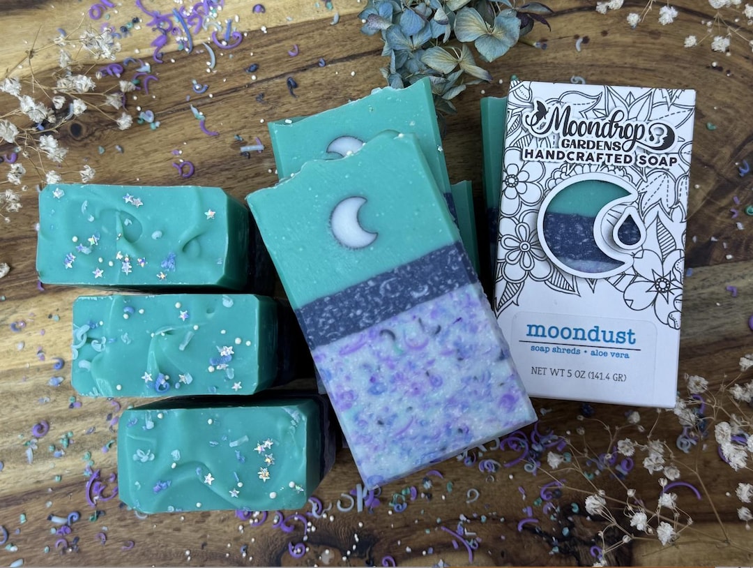 MOONDUST Soap Bar { Fresh Scent } Artisan Handcrafted | Cold Process ...