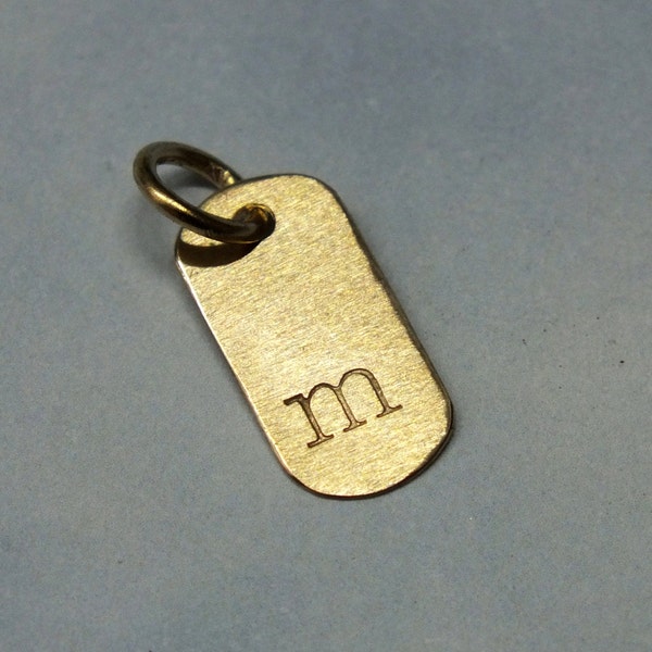 Initial Dog Tags - Etsy