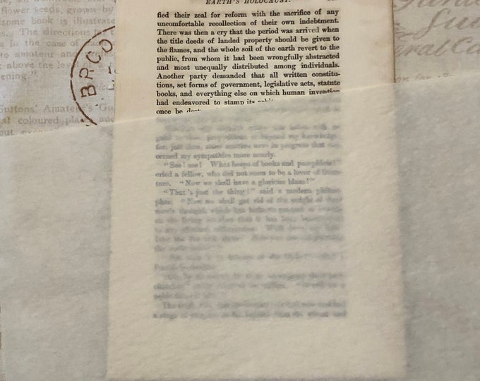 10 Sheets of ONION SKIN Paper, 9 Pound, 8.5X11, Use for Ephemera and ...