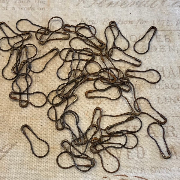 Rusted Safety Pins - Etsy