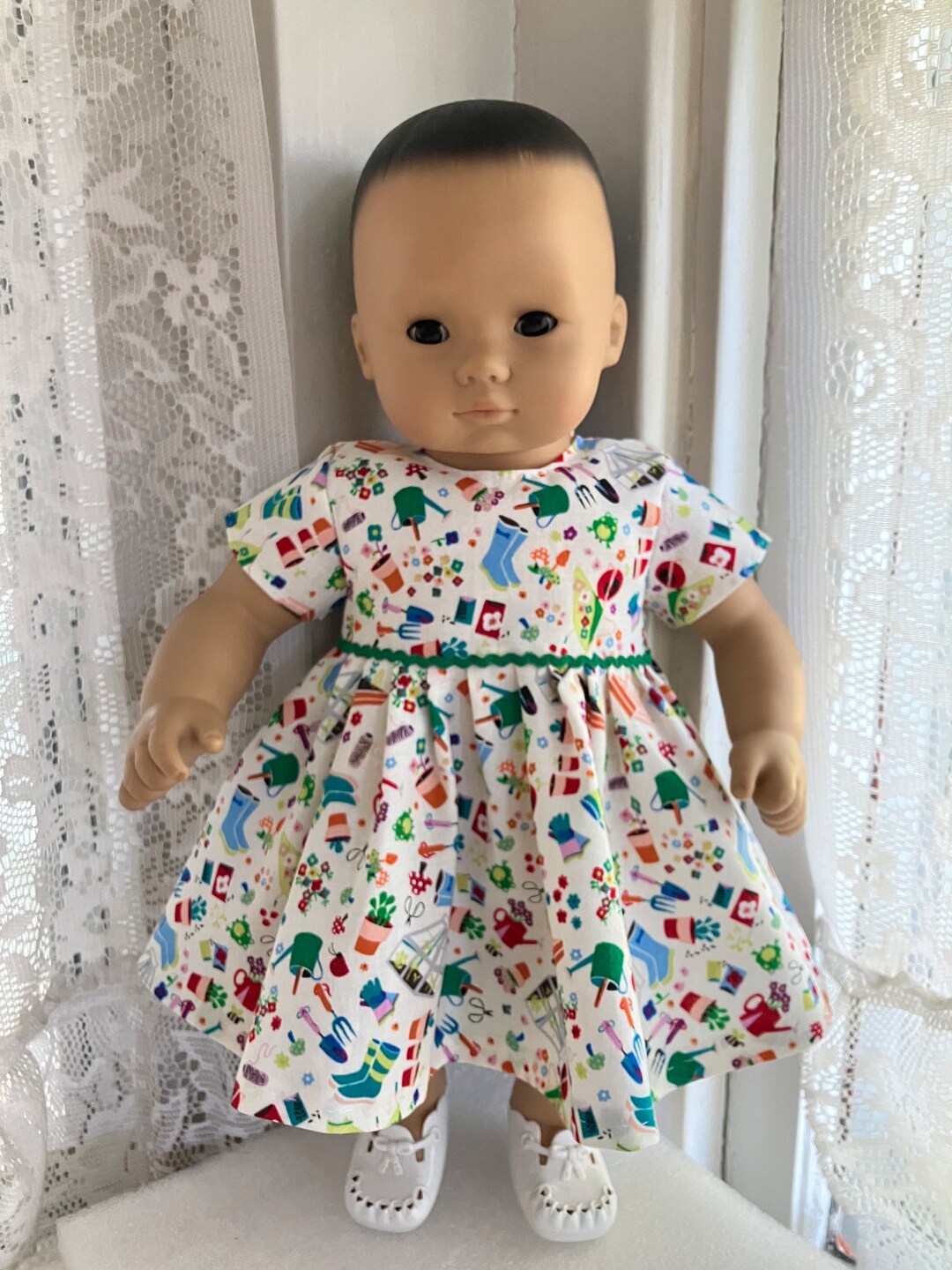 Lil Gardener Dress for Bitty Baby Dolls - Etsy
