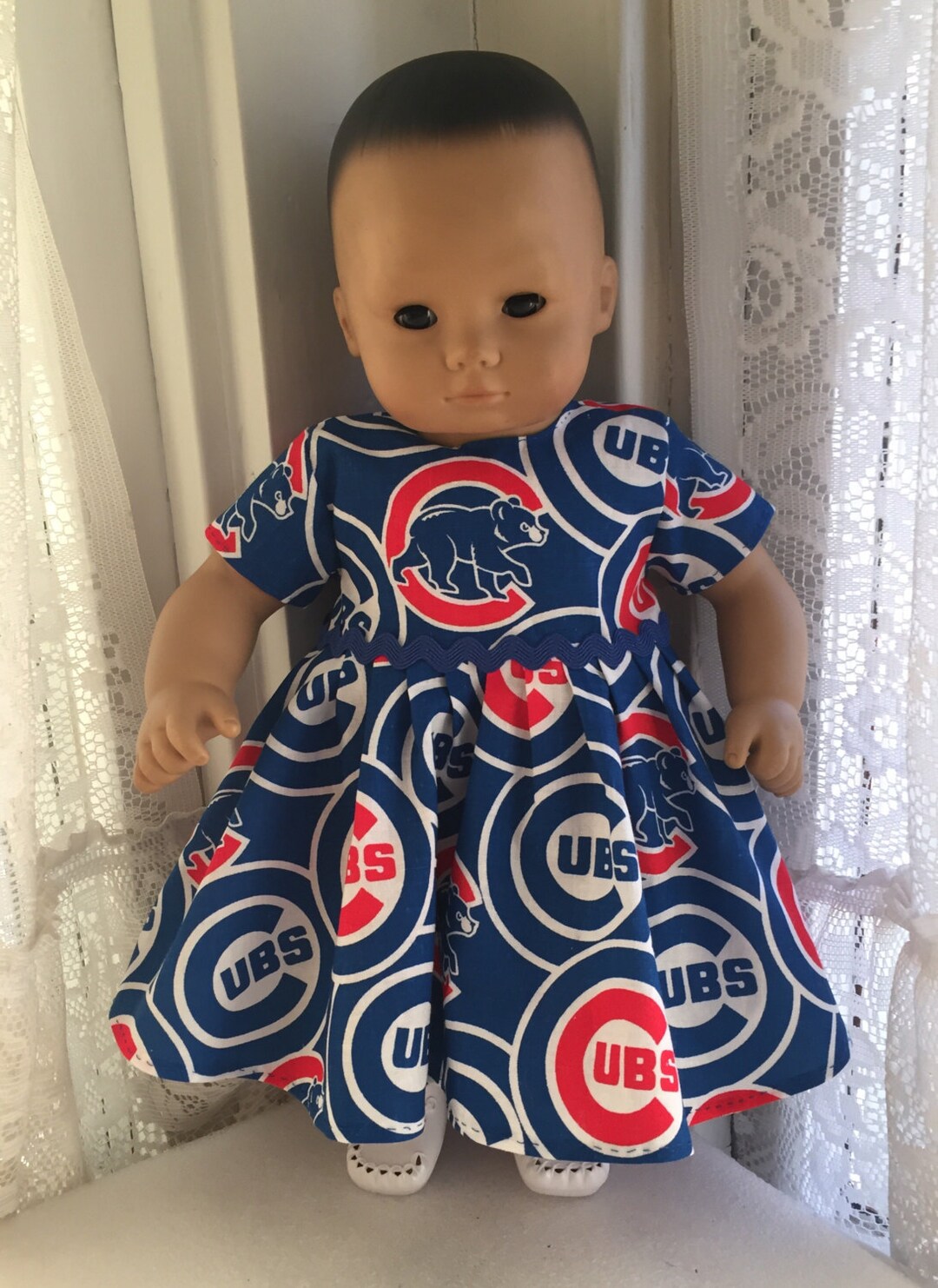 Bitty Baby Chicago Cubs Dress - Etsy