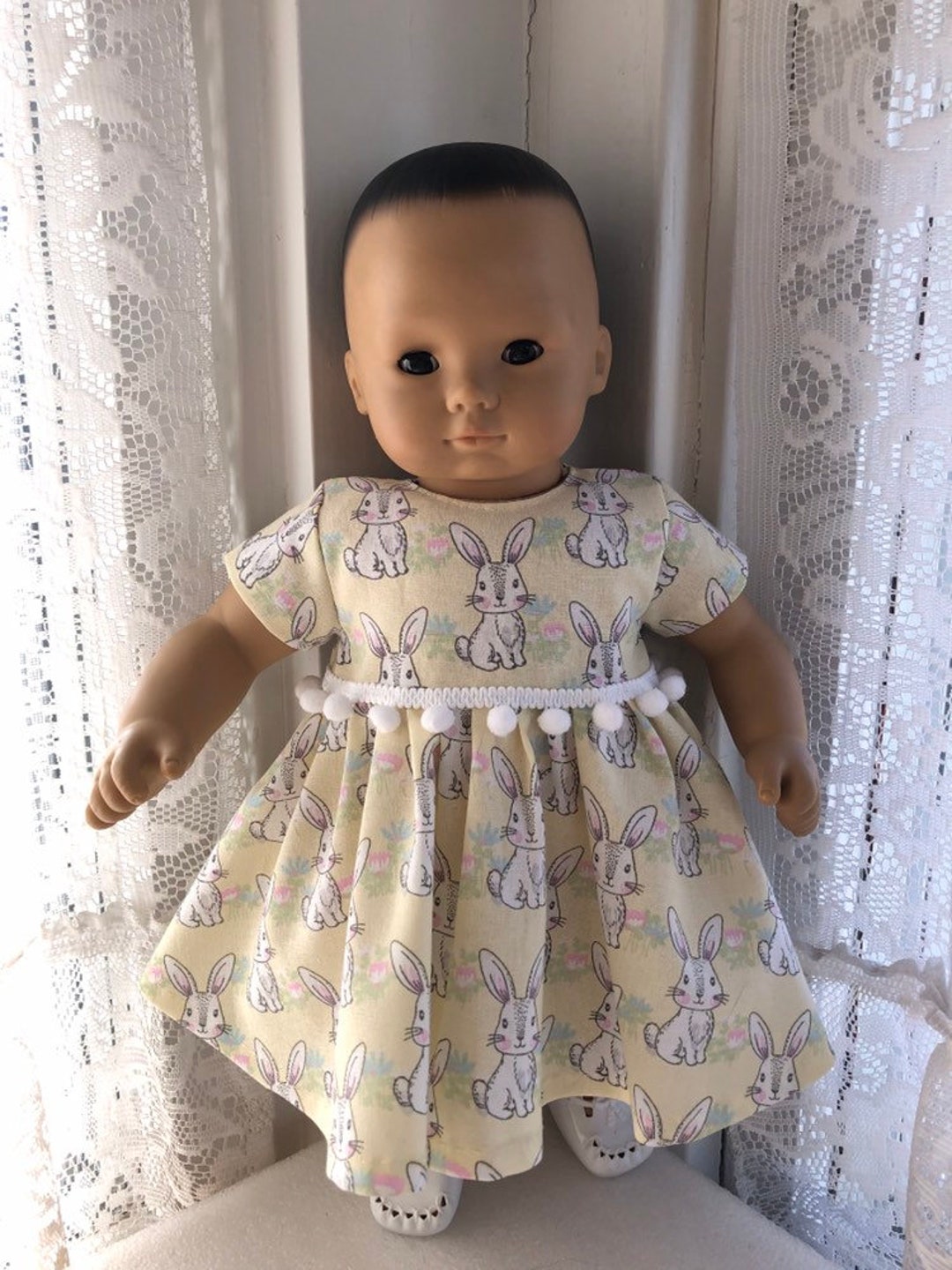 Here Comes Peter Cottontail Dress for Bitty Baby Dolls - Etsy