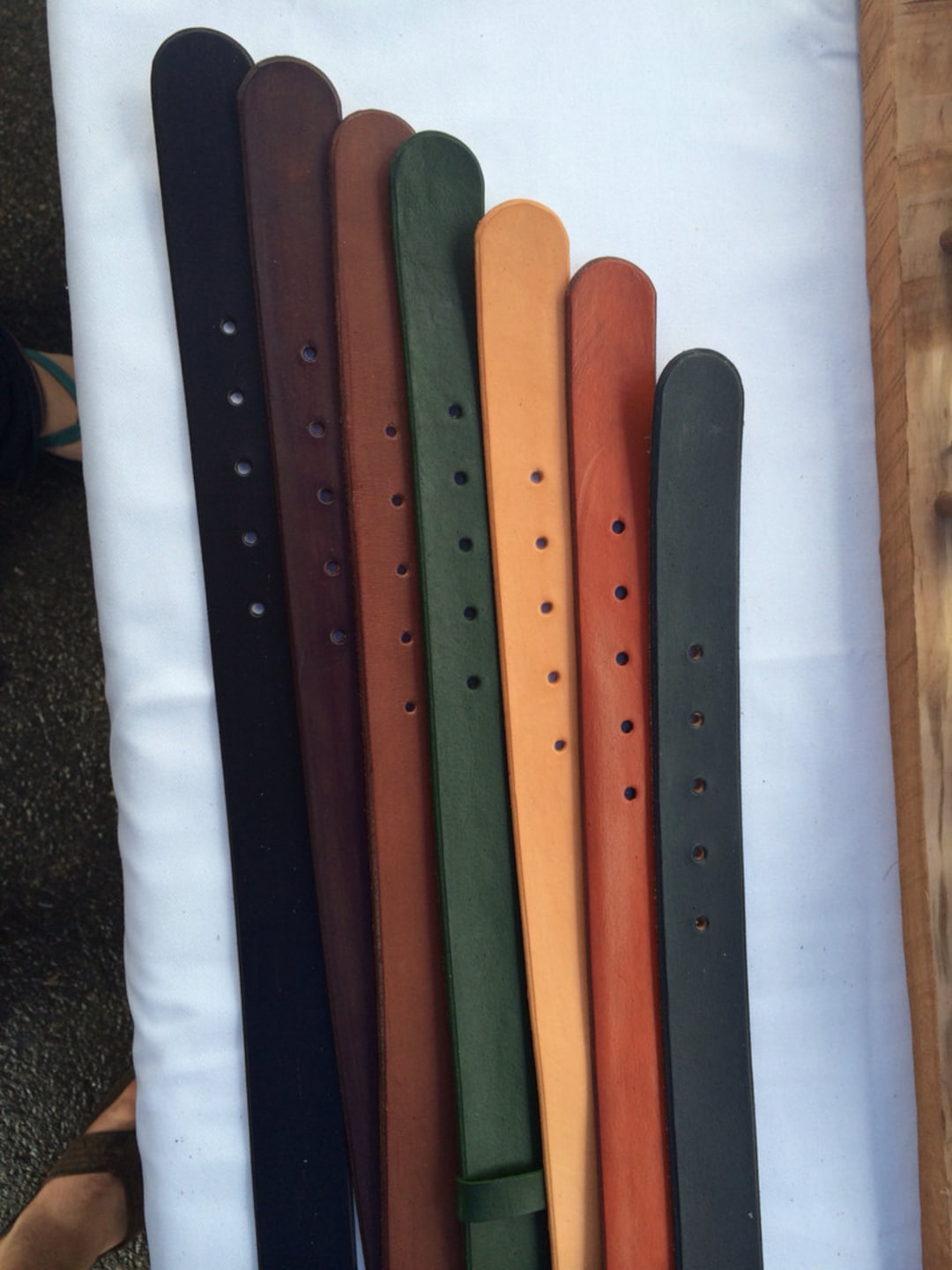 Custom Leather Belt Strap - You Choose Your Size & Color - Etsy