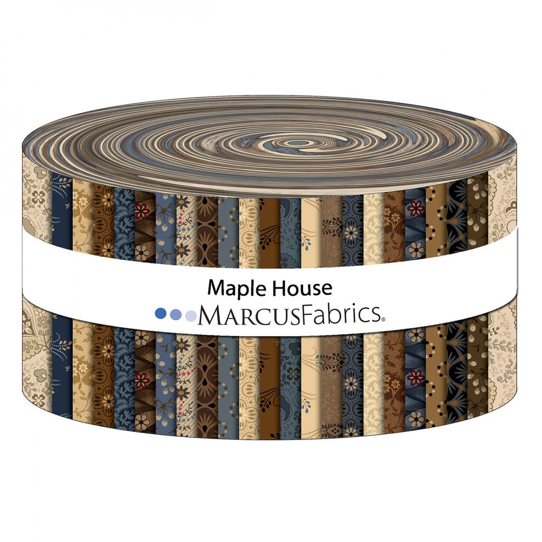 Maple House 2-1/2in Strips Maple House, 40 Pieces ST86-0006 Marcus ...