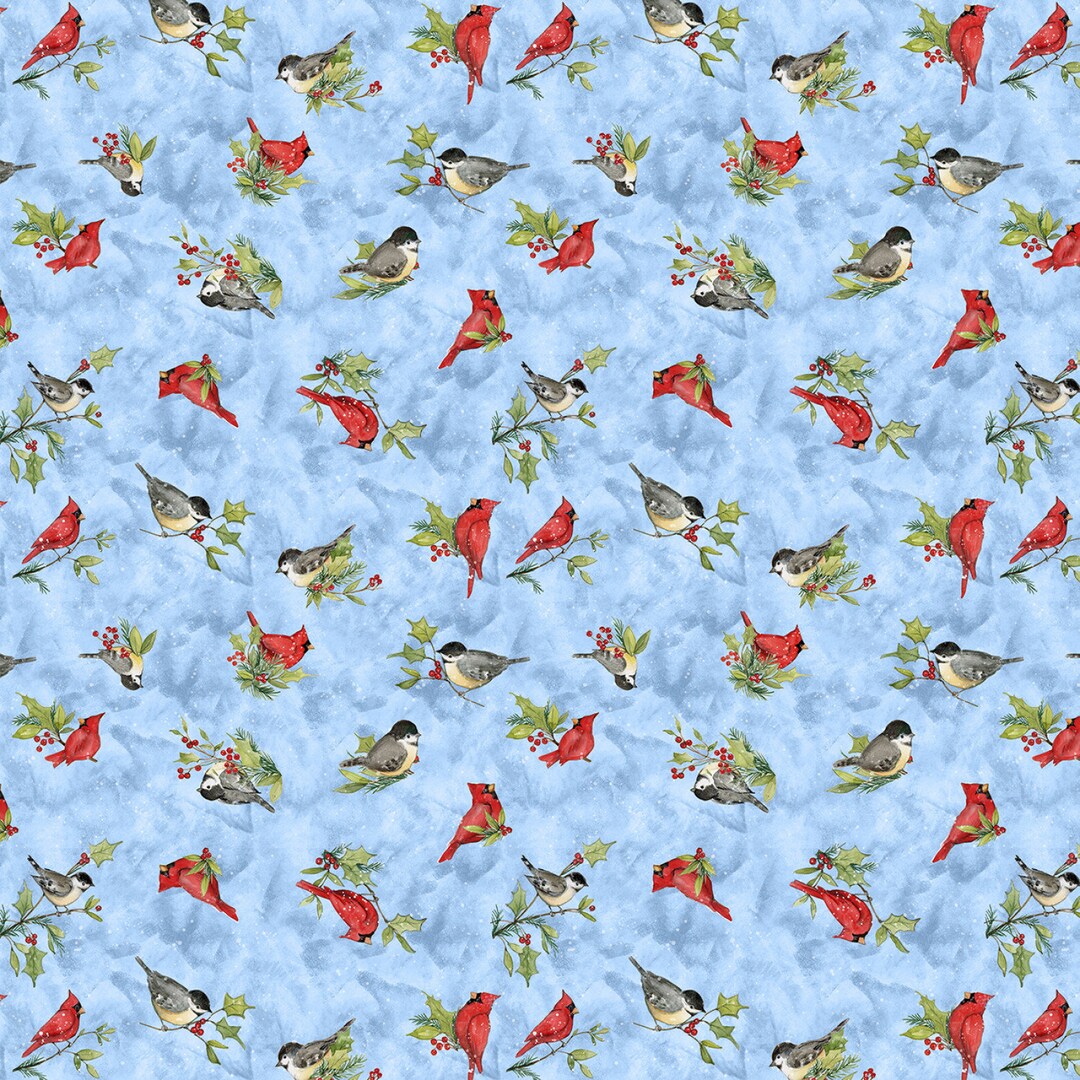 Snowman Fabric - Frosty Frolic - Susan Winget - 1/4 Yard Price Cut ...