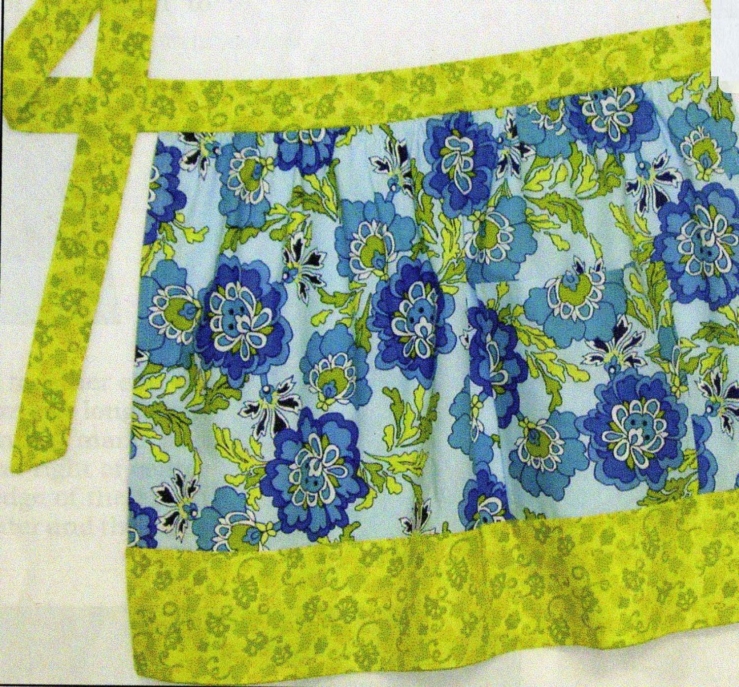 Half & Half Apron Pattern TQC-604 Sku: 61889 - Etsy