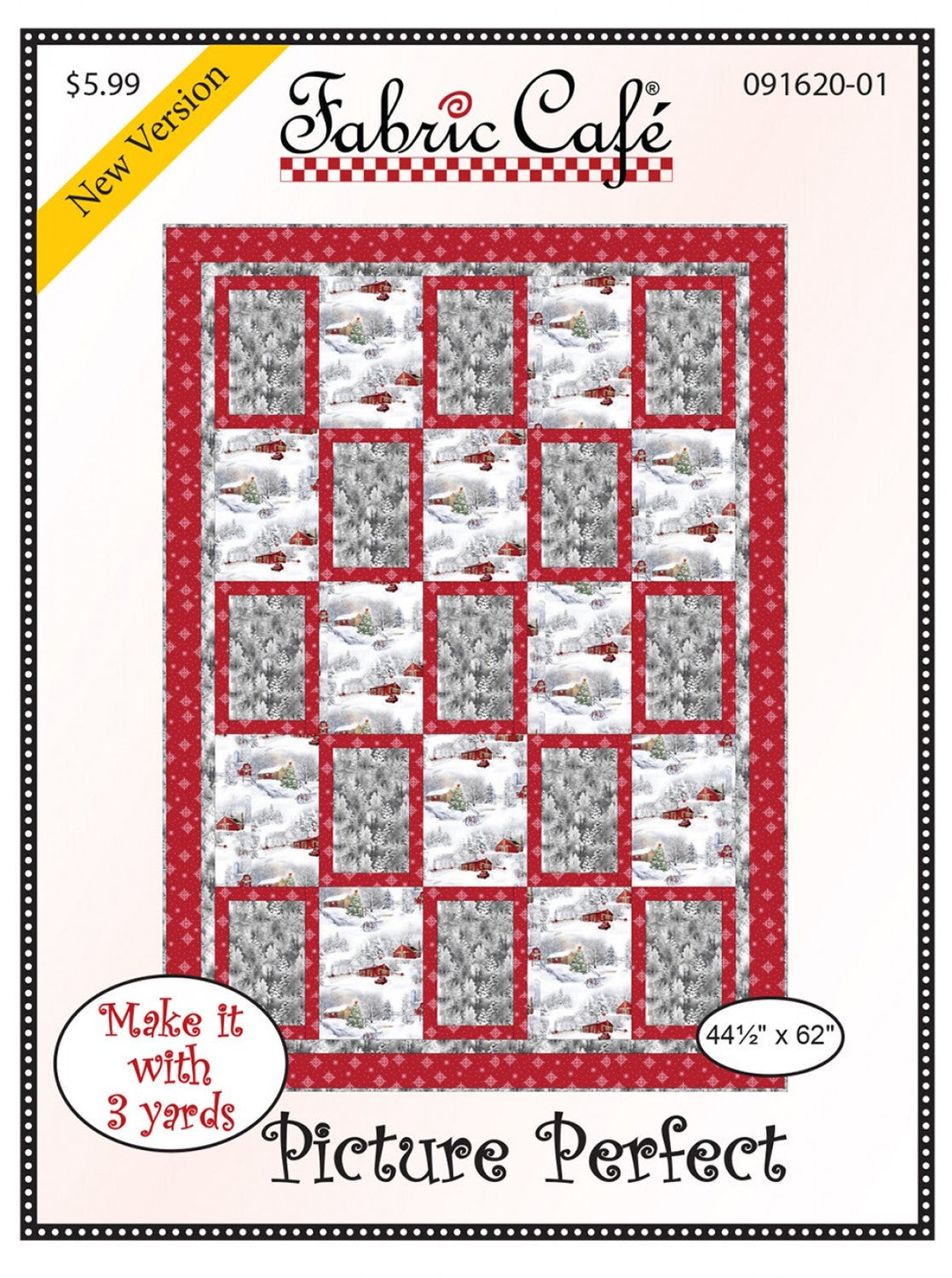 Picture Perfect 3 Yard Quilt Pattern 91620-3 Sku: 60983 - Etsy
