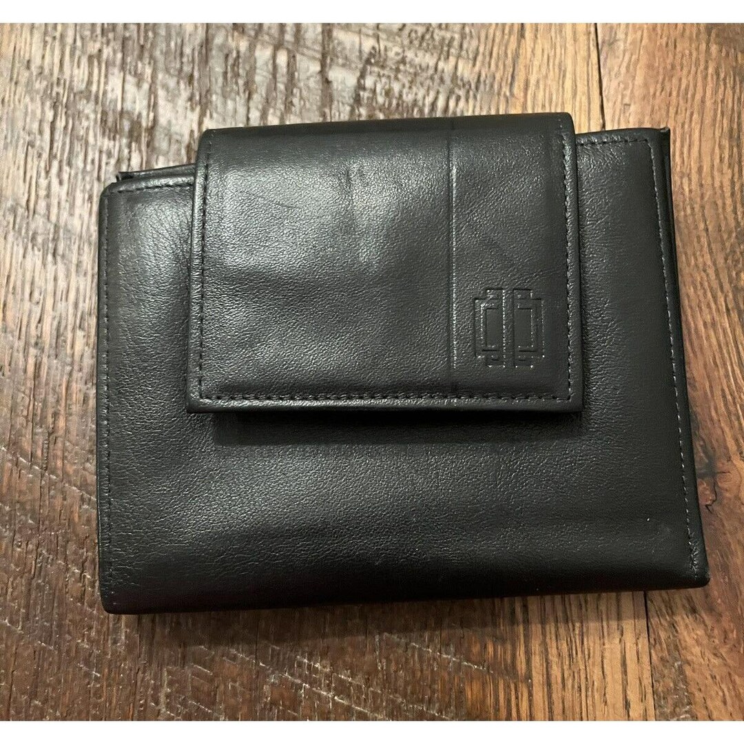 Vintage Rolfs Ladies Attache Cowhide Leather Credit Cards Coin Wallet ...