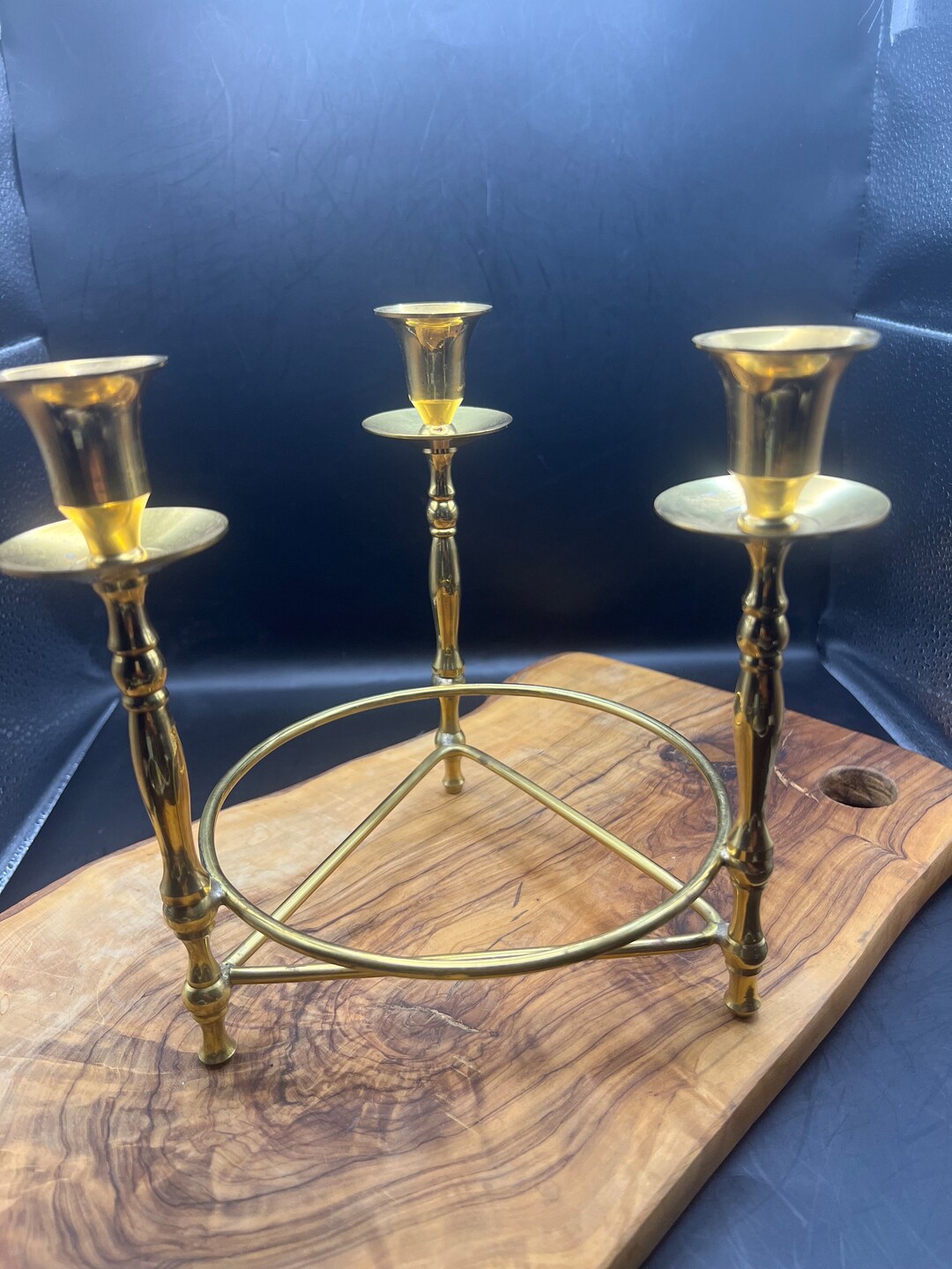 Vintage Made in India Brass Candlesticks/ Candleholders / Candelabra - Etsy