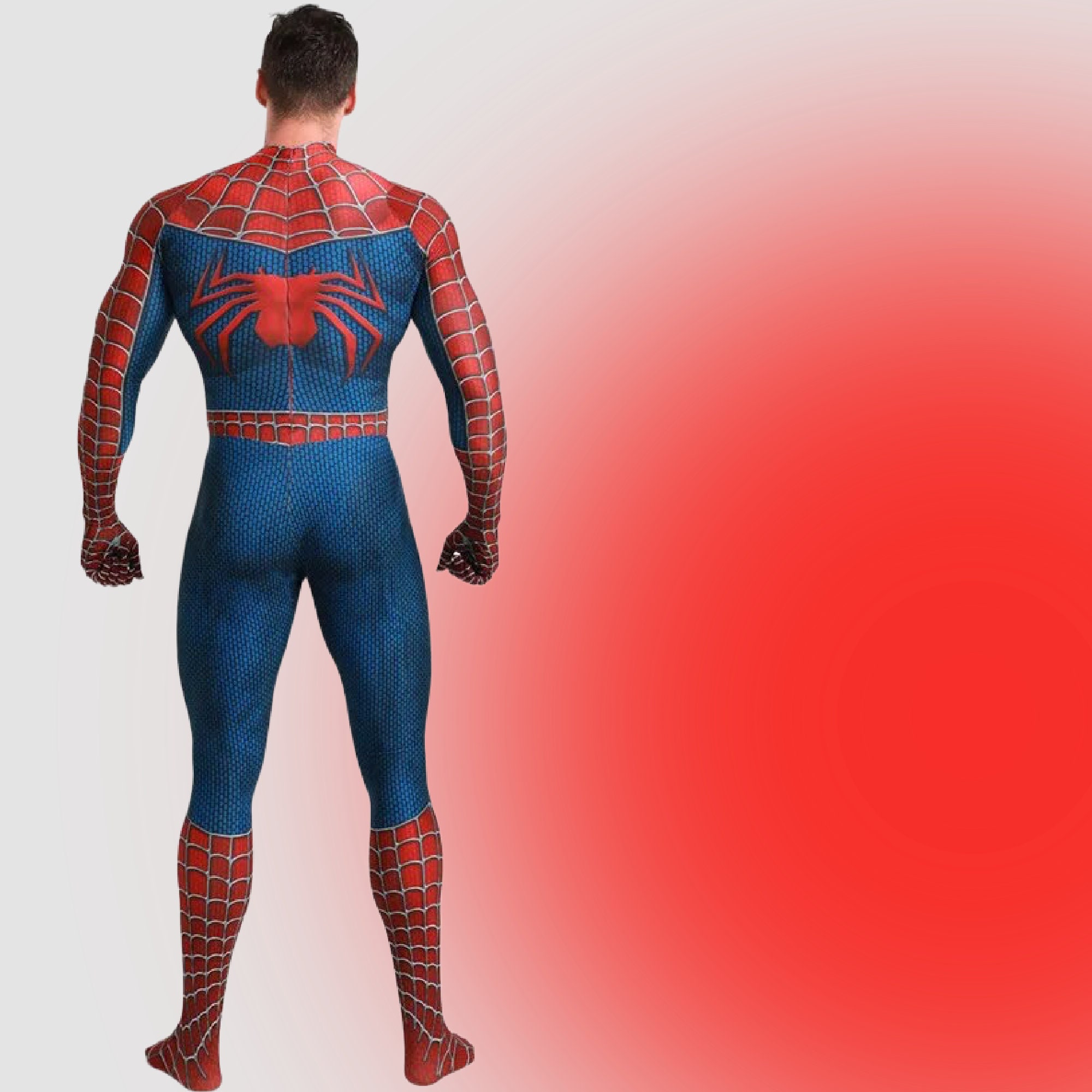 Spiderman Tobey Maguire Costume Red Raimi Cosplay - Etsy