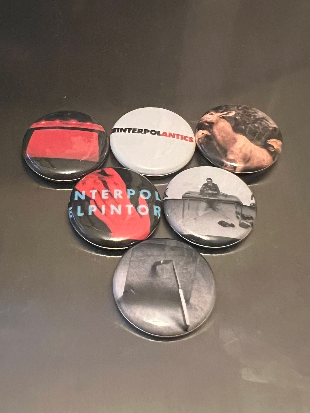 Interpol Album Cover 1” Pinback Buttons - Etsy
