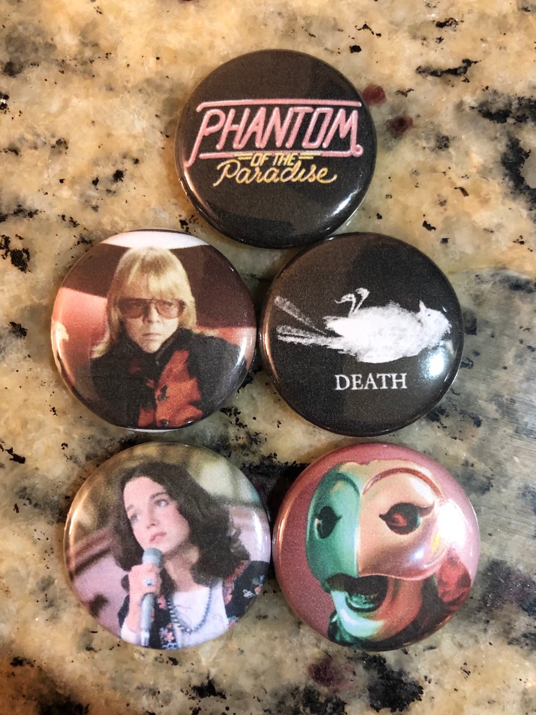 Phantom of the Paradise 1" Buttons - Etsy