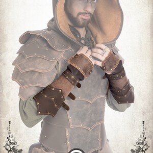 Ranger armor Gauntlet Ranger adventurer gauntlet armor for | Etsy