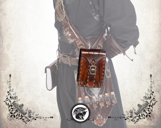 Alchemist Pouch for LARP Action Roleplaying and Cosplay - Etsy
