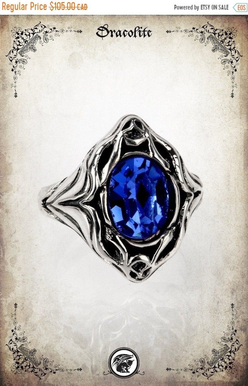 Medieval Tannis Ring Sterling Silver 925 - Etsy