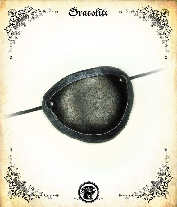 Leather Eye Patch Unisex left or right Pirate Costume Eyepatch | Etsy