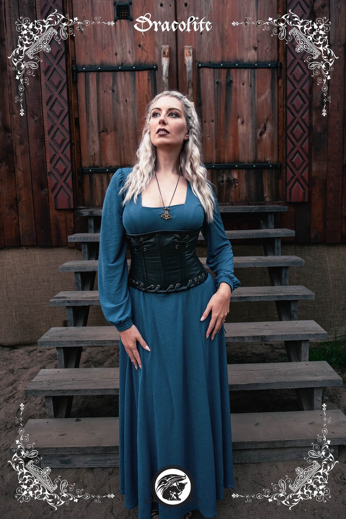 Keira Underbust Viking Top Norse Corset for Women LARP - Etsy