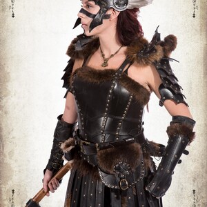 Freya Headpiece - Freya Valkyrie Warrior Woman Armor for LARP, Action ...