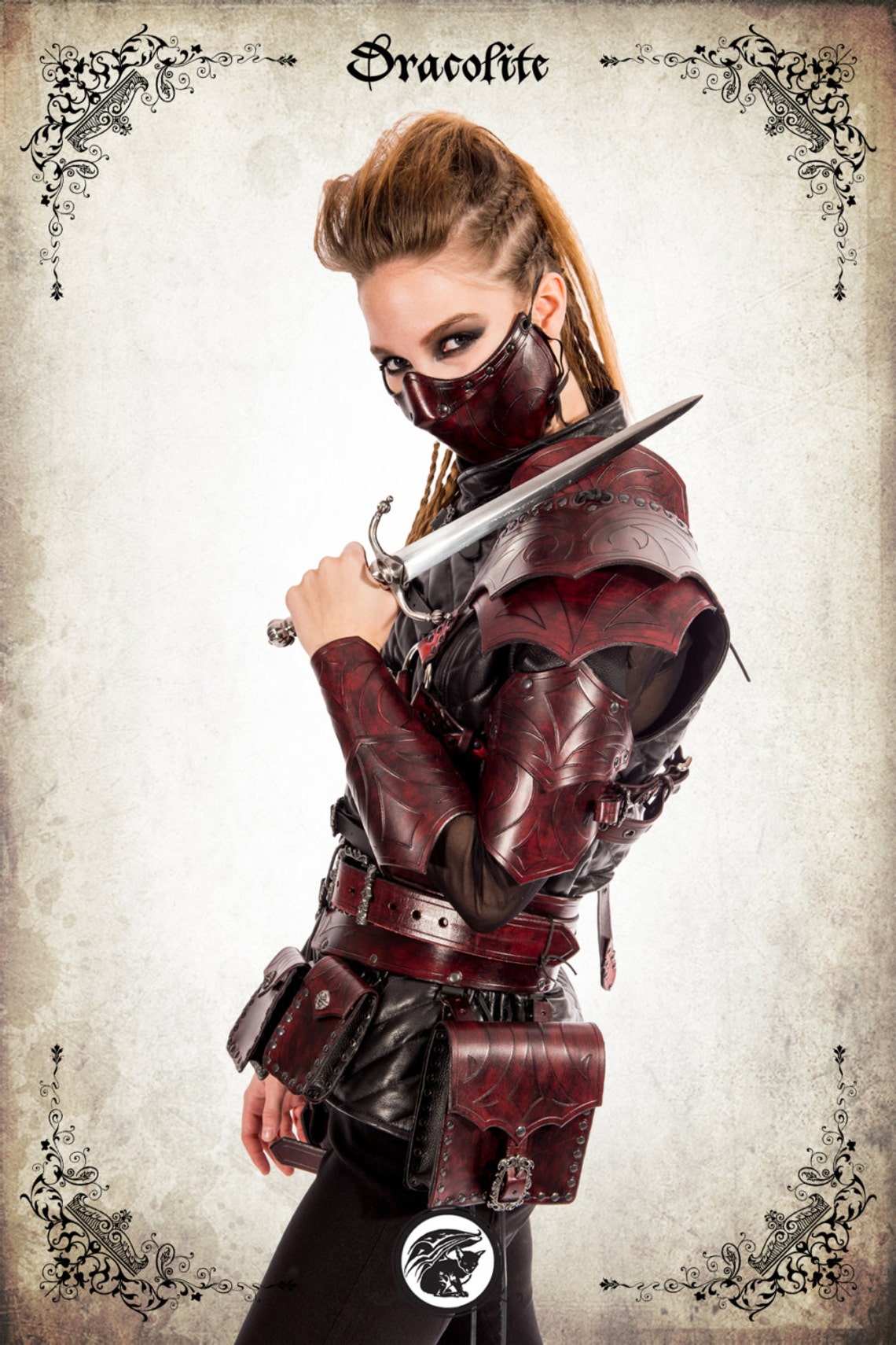 Rogue Rogue Bracers For Larp Action Roleplaying And Cosplay Etsy