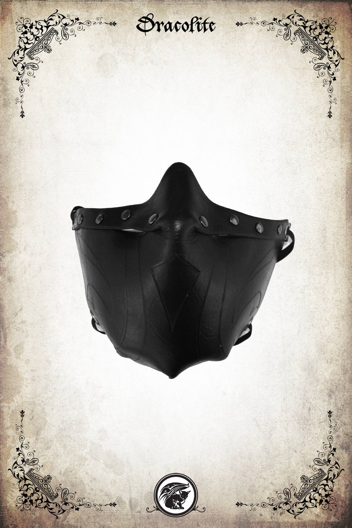 Rogue Mask Engraved for LARP, Action Roleplaying and Cosplay - Etsy