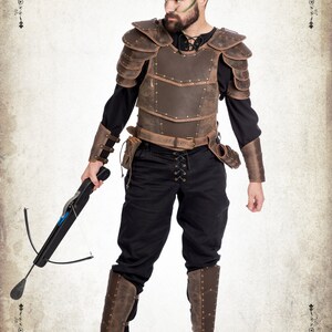 Complete Scout Warrior Armor Set for LARP, Action Roleplaying and ...